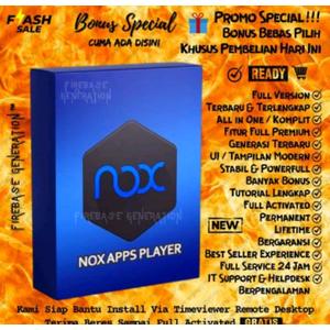 Jual Nox App Player Pro Full Version Versi Untuk Komputer PC Laptop Windows Permanen Activated ...