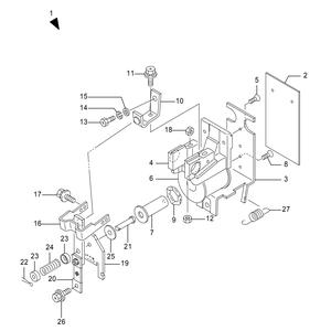 Jual SRTI Electric Forklift parts forward and backward contactor and ...