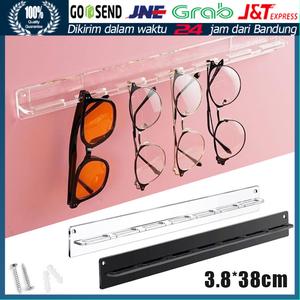 Promo Rak Kacamata Akrilik Gantung Tempel Dinding Display Rak Penyimpan ...