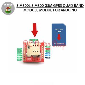 Jual SN07 SIM800L SIM800 GSM GPRS QUAD BAND MODULE MODUL FOR ARDUINO ...