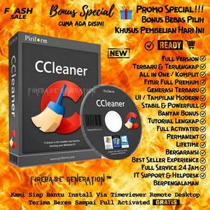 Jual INI CCleaner Profesional Full Version Versi Untuk Komputer PC Laptop Windows Permanen ...
