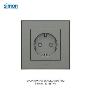 Jual SIMON STOP KONTAK SCHUKO ABU-ABU - Kota Denpasar - LISTRIKKITA ...