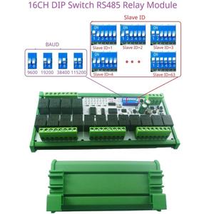 Jual Vorify Net DC 12V 24V 16CH Multifunction RS485 Relay Module Hardware Setup Parameters ...