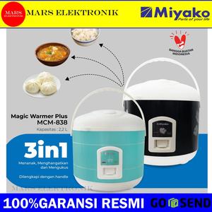 Jual RICE COOKER MIYAKO MCM-838 - 2,2 LITER - BIG CAPACITY - MCM 838 ...