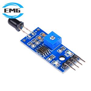 Jual 4 Pin IR Flame Detection Sensor Module 3.3V-5V Fire Detector ...