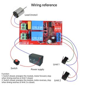 Jual Vorify Net 5V/12V/24V DC Motor Controller Module Forward Reverse Relay Board Switch Control ...