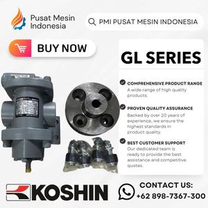 Jual GEAR PUMP OIL KOSHIN GL - 40 - 5 BARE PUMP POMPA OLI/ GEAR PUMP ...