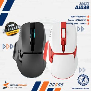Jual Ajazz AJ039 Wired / Wireless Gaming Mouse Wired Up To 7200 DPI ...