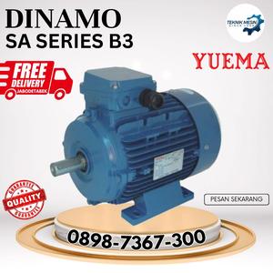 Jual DINAMO ELEKTRO MOTOR YUEMA SA 2P 0,37KW 0,5HP 3PHASE 380V B3/ ELECTRIC DINAMO MOTOR/ DINAMO ...