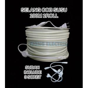 Jual Lampu LED Strip Selang COB SUSU 100 meter 1 ROLL Bisa Potong per ...