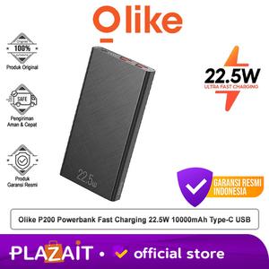 Jual Olike P200 Powerbank Fast Charging 22.5W 10000mAh Type-C USB ...