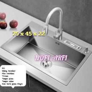 Jual (RA)SALE!!bak cuci piring stainless/bak cuci 1 lubang sus 304 uk ...