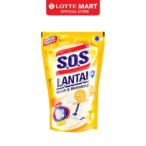 Jual SOS PEMBERSIH LANTAI LEMON REFILL 375 ML - Jakarta Barat - LOTTE ...