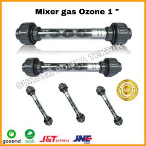 Jual Mixer gas ozone air upvc static mixer clear transparan 1.5 inchi ...