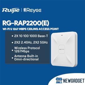 Promo RUIJIE REYEE RG-RAP2200(E) WI-FI 5 1267 MBPS CEILING ACCESS POINT ...