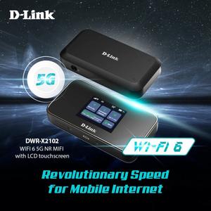 Jual D-link DWR-X2102 WiFi 6 5G NR MIFI with TFT LCD Touchscreen | DWR ...