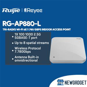 Promo RUIJIE REYEE RG-AP880-L TRI-RADIO WI-FI 6E 7.780 GBPS INDOOR ...