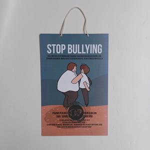 Jual Hard Poster Stop Bullying - Sanksi Bullying - Edukasi Perundungan ...