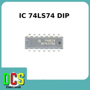 Jual IC DIP 74LS74 Dual D Flip-Flop - Kota Bandung - DCS Elektronik | Tokopedia