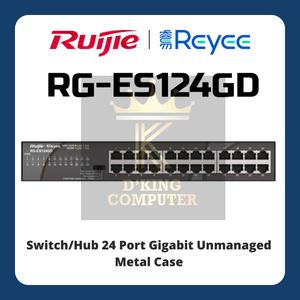 Jual Ruijie Reyee RG-ES124GD Switch 24 Port Gigabit Unmanaged Metal ...