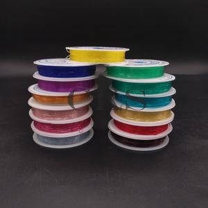 Jual Senar tali gelang / Tali benang kenur (karet gelang) Warna-warni ...