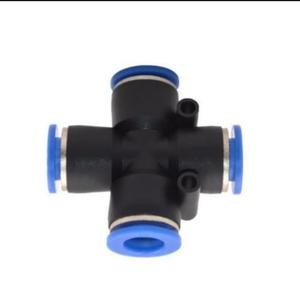 Jual PZA | Pneumatic Fitting - FITTING CROSS TEE / 4 CABANG SELANG TYPE PZA 4mm 6mm 8mm 10mm ...
