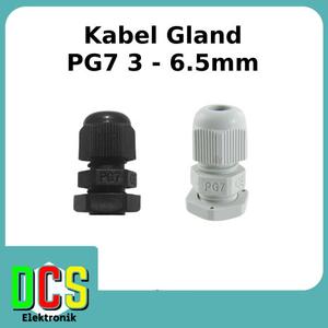 Jual Kabel Gland PG7 / Cable Gland PG7 diameter kabel 3-6.5mm - Kota ...