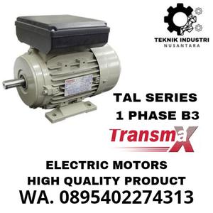 Jual DINAMO ELECTRIC MOTOR TRANSMAX TAL 4P 0,18KW 0,25HP 1 PHASE SINGLE PHASE 220/240V B3 ...