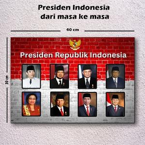 Jual Garasi Creative | Poster Presiden Indonesia dari masa ke masa ...
