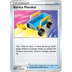 Jual Pokemon TCG Indonesia Kereta Penukar 009/021 Deck Taktik - Jakarta ...