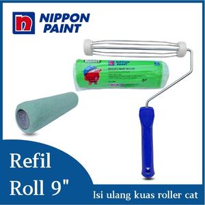 Jual Refill isi ulang roller cat 9" inch | Paint roller Nippon paint ...