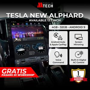 Promo Head Unit Tesla Android New Alphard High End 2015 - 2019 ...