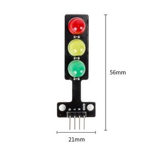 Jual (H7Y). Modul LED Lampu Lalu Lintas Traffic Light Module 5V 8MM ...