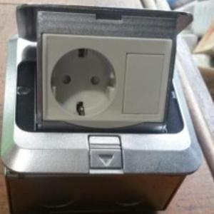 Jual Stop Kontak Floor Socket Lantai Tanam Legrand 3 Modul + Inbowdos ...