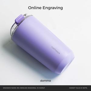 Promo [Domma] Custom Engrave 480 ml Go-Sip Tumbler Double Wall ...