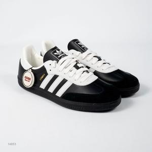 Jual Sepatu Samba OG Black 75TH Anniversary Black White Sneakers ...
