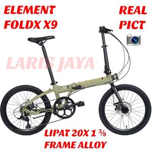Jual SEPEDA LIPAT FOLDING BIKE ELEMENT FOLDX X9 22 INCH , SEPEDA LIPAT ...