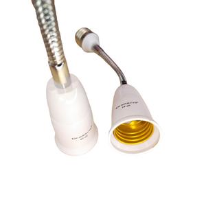 Jual Fitting Lampu Flexible / Holder Lamp / Fitting Colok Steker 20cm ...