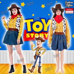 Jual Kostum Toy Story Woody / Costume Cowboy Koboi Mainan Halloween ...