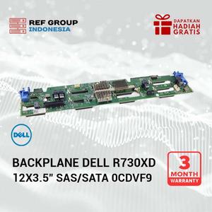 Jual Backplane Dell PowerEdge R730xd 12x3.5" SAS/SATA 0CDVF9 - Jakarta ...