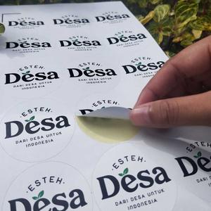 Jual stiker es teh desa label minuman gelas cup botol - Kota Bogor ...