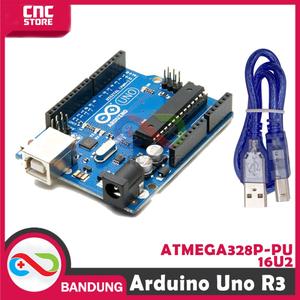 Promo ARDUINO UNO R3 ATMEGA328P ATMEGA 16U2 COMPATIBLE BOARD PLUS USB ...