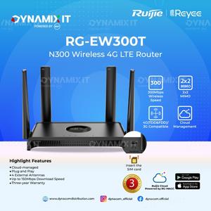 Jual Ruijie Reyee RG-EW300T N300 Wireless 4G LTE Router - Kota Surabaya ...