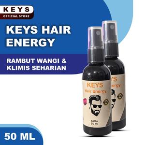Promo Minyak Rambut Pria Keys Hair Energy Vanilla Minyak Rambut Pria ...
