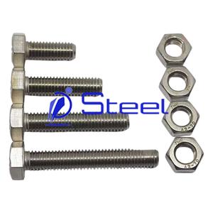 Jual Baut Mur Hexagon Stainless 316 M6 x 10mm | Hex Bolt SS316 6x10 ...
