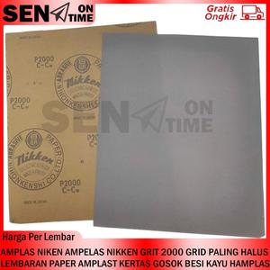 Jual Amplas Niken Ampelas Nikken Grit 2000 Grid Paling Halus Lembaran ...