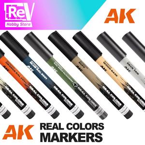 Jual AK REAL COLORS MARKER SOFT TIPPED MARKER RCM021 - RCM105 - RLM 79 ...