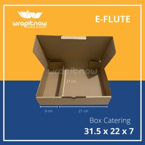 Jual BOX EFLUTE 31.5x22x7 / box catering box nasi berkat lauk pauk dus ...