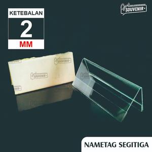 Jual AKRILIK PAPAN NAMA / DISPLAY MEJA PANITIA / SEGITIGA - Jakarta ...