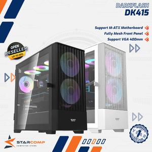 Jual Darkflash Dk415 M-Atx Gaming Case Include 2 Fan Argb 140Mm Casing ...